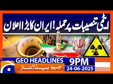 Geo News Headlines 9 PM | 24th June 2022