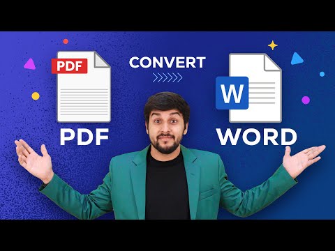 How to Convert PDF to Word | Quick & Easy! #pdftoword #pdfconverter #EditPDF #bestpdfeditor