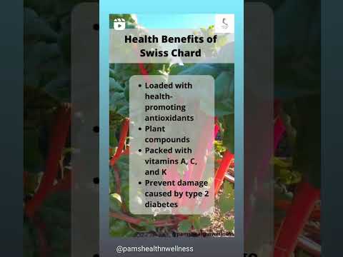 Health Benefits of Swiss Chard