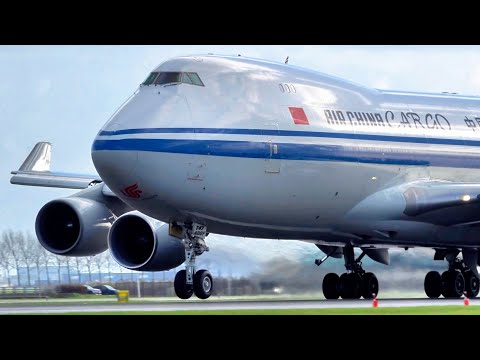 [4K] 26 MINUTES of AWESOME TAKEOFF & LANDINGS / Amsterdam Schiphol Airport Spotting (AMS/EHAM) 🇳🇱