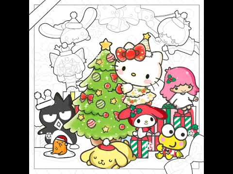 Movie Color - Merry Christmas To Sanrio Hello Kitty And Friends (Characters Pics)