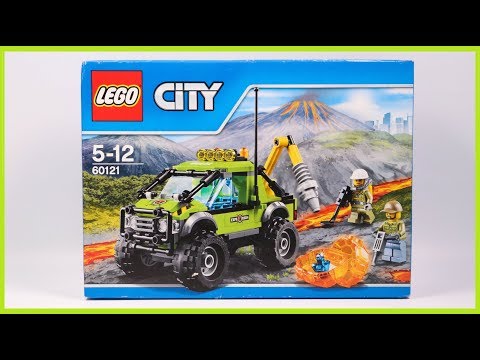 LEGO 60121 City Volcano Explorers Volcano Explorer Truck Speed Build