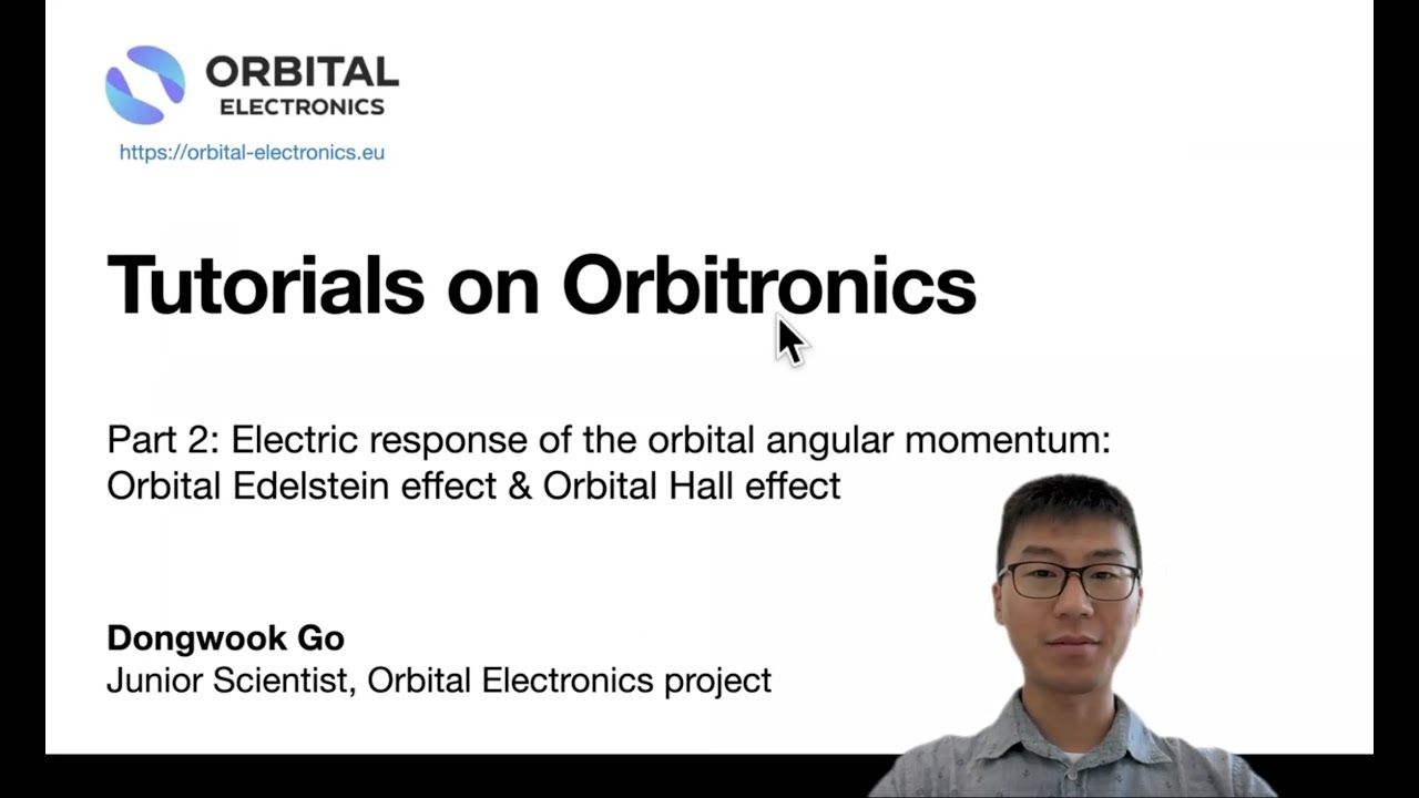 Orbitronics tutorial 2