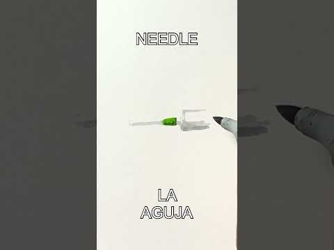 Learn Spanish! ¡Aprenda Inglés! NEEDLE : LA AGUJA