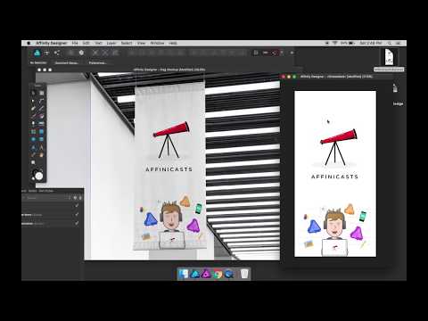 Real Time File Embedding in Affinity Designer