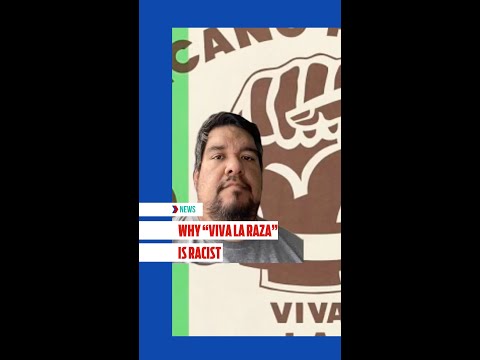 Why Spanish language phrases like “Viva La Raza” are racist! #Shorts