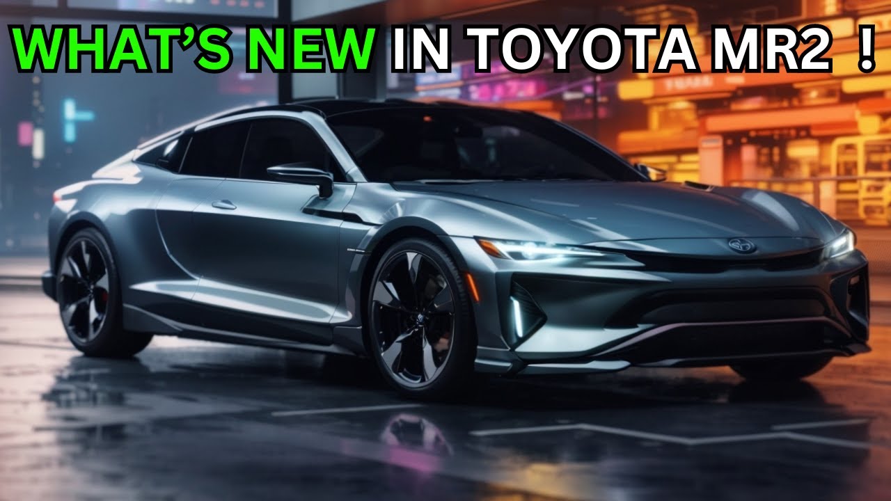 Revived 2025 Toyota MR2 Gets Stylish Unofficial Design, Low MSRP, and ...