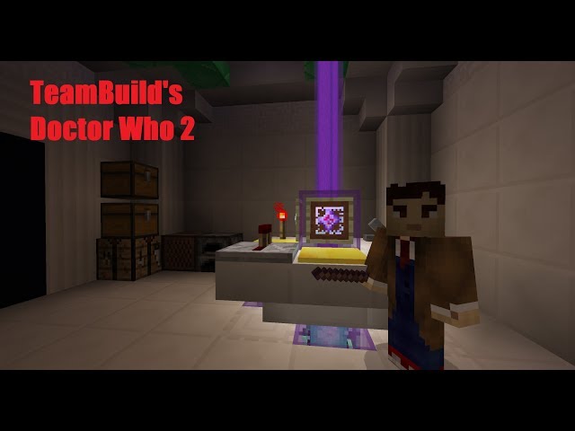 TeamBuild's Doctor Who Set Minecraft Map