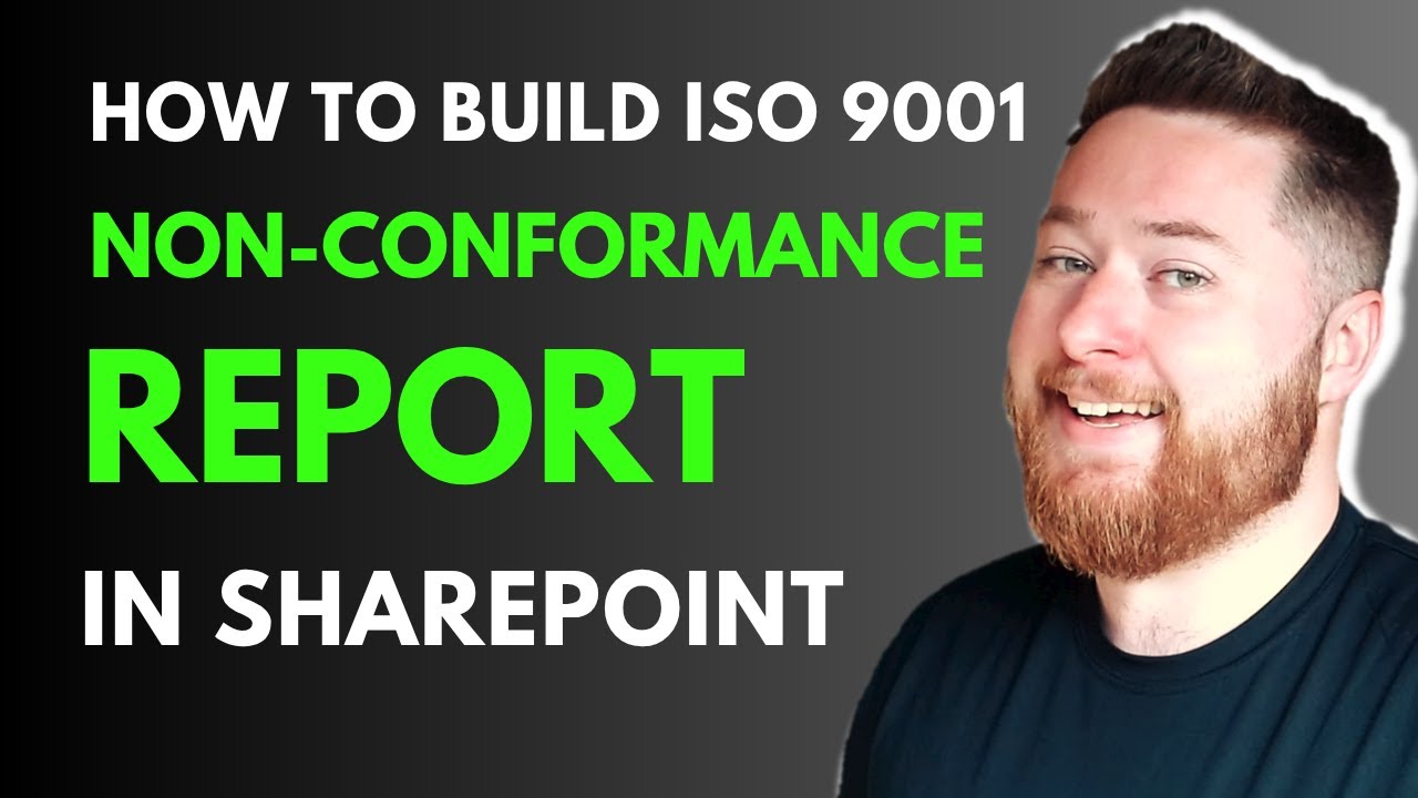 BUILD a Non-Conformance Report with SharePoint in 10 MINUTES!