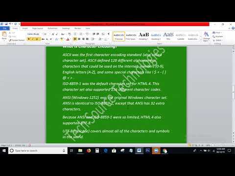 Meta Charset UTF-8 | Html Tutorial For Beginners | Html5 Meta Charset Attribute