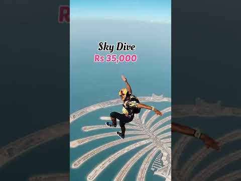 Dubai’s Expensive But Adventurous Activities #shorts