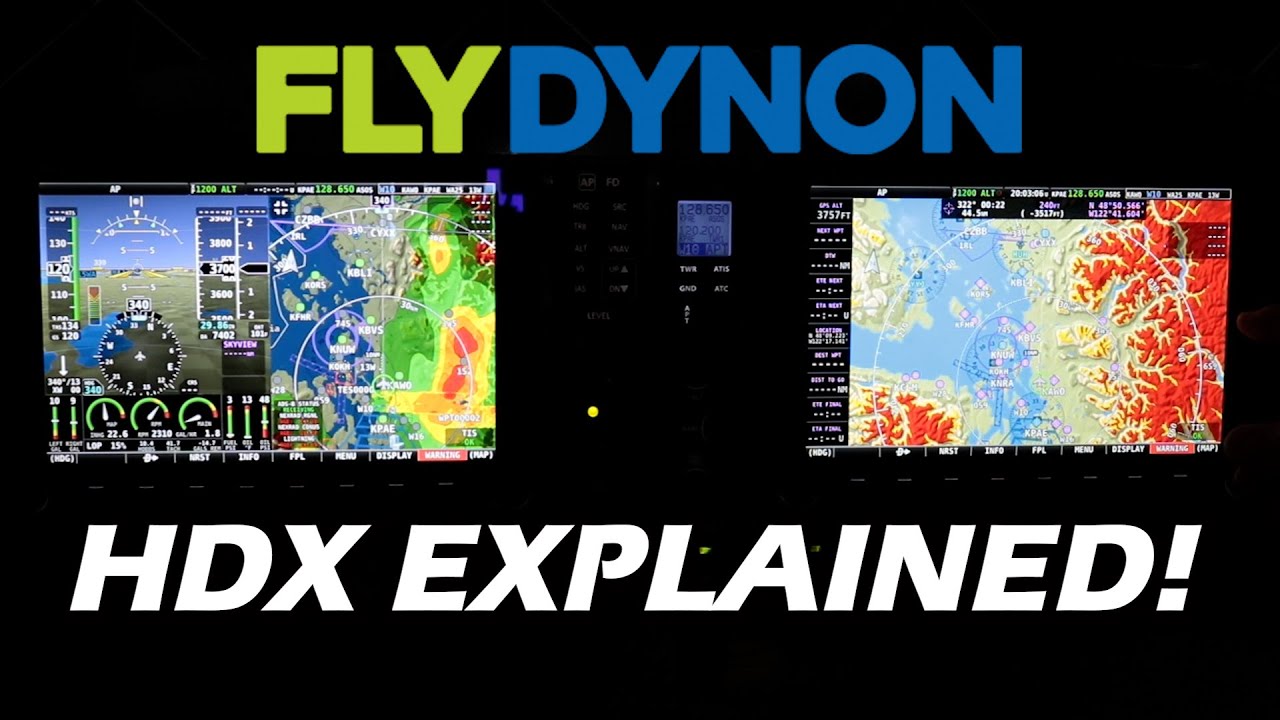 Dynon Avionics HDX Panel EXPLAINED by President Robert Hamilton