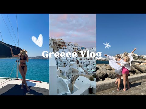 Greece Vlog 2022 | Greek Island Hopping with my Bestfriend 🤍