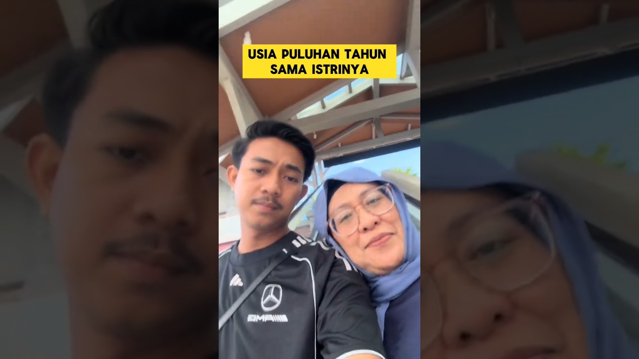 ketika nenek-nenek menikah dengan brondong muda ‼️‼️ #nikah #pasutri #romantis #bahagia