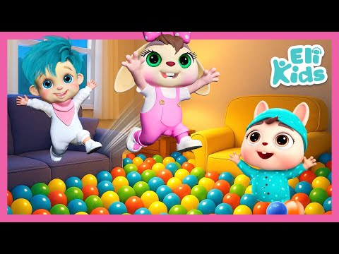 Ball Pit House | The Floor Is Ball Pit | Eli Kids Songs & Nursery Rhymes