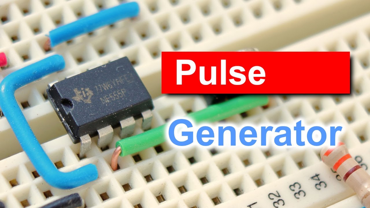 555 Timer – Pulse generator assembly