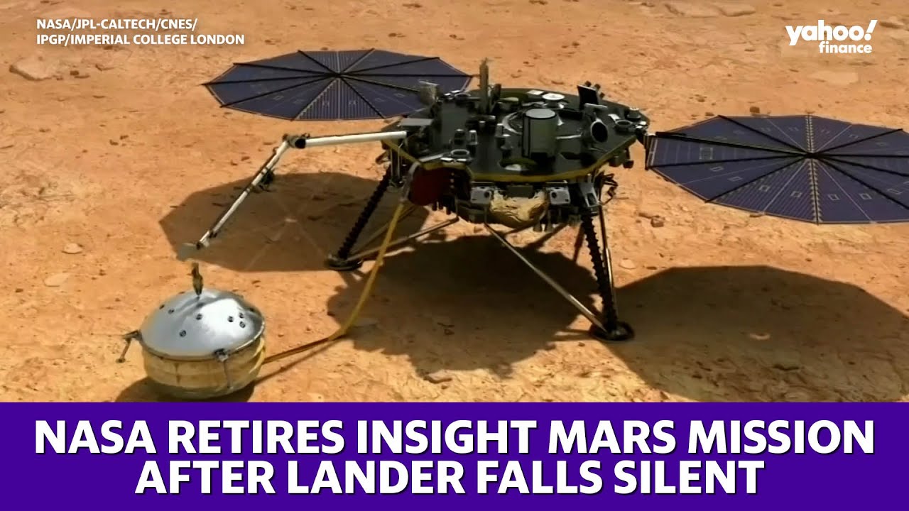 NASA retires InSight Mars mission after lander falls silent