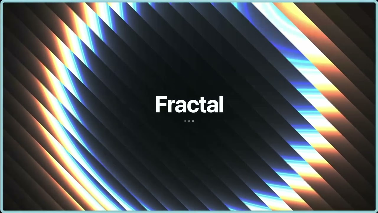 Fractal AI Powered Search Engine Demo video
