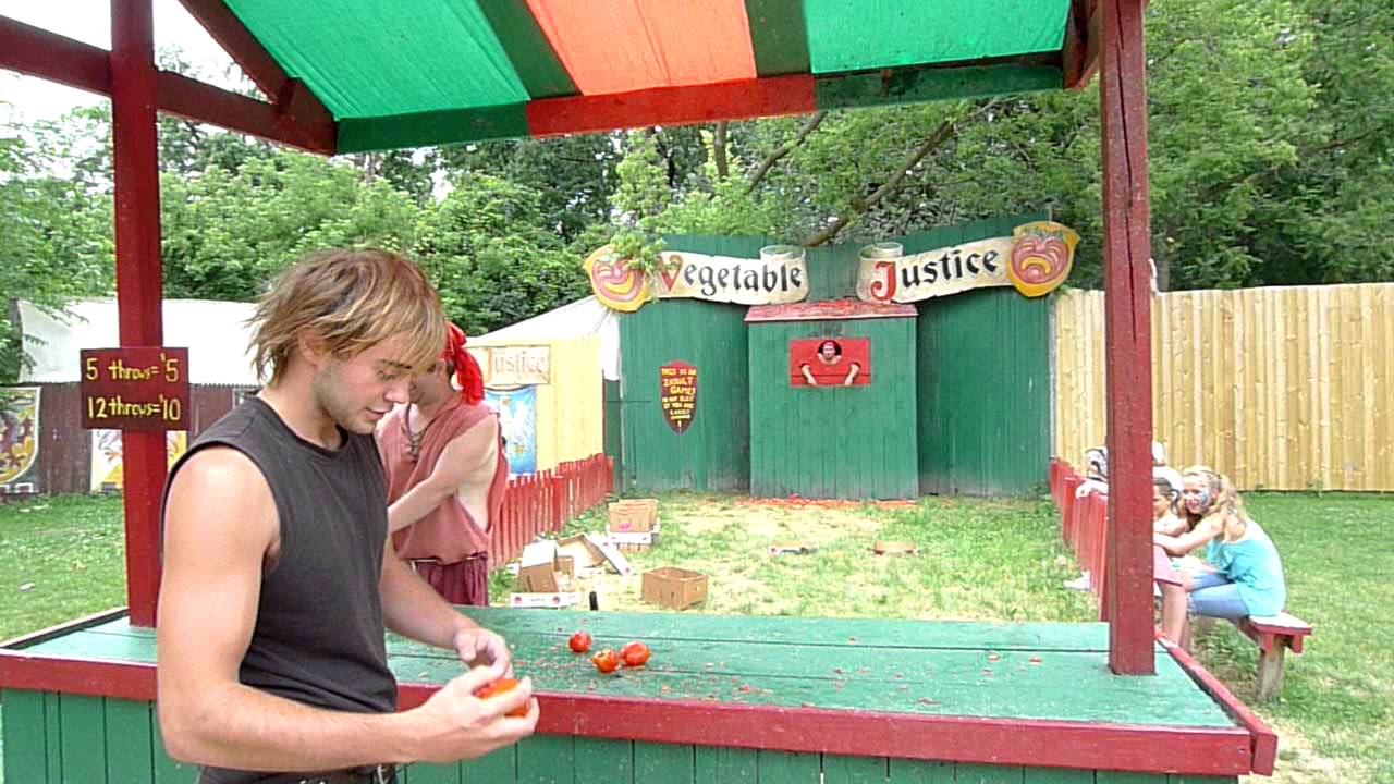 Tomato Throw at the Renaissance