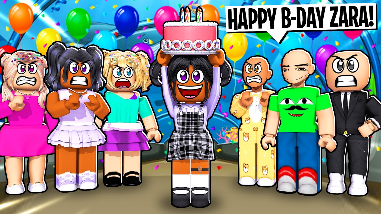 DAYCARE TO BIG KIDZ:  ZARA'S BIRTHDAY DISASTER! | Roblox | Brookhaven 🏡RP