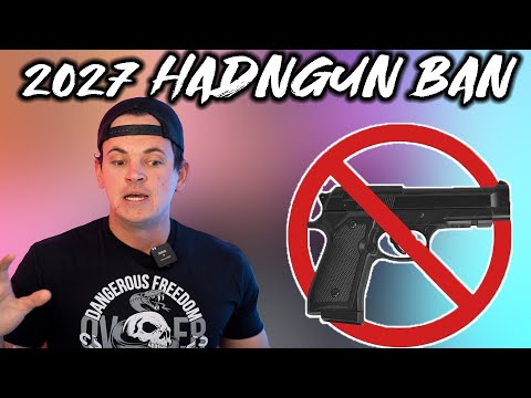 Complete Semi Auto Handgun Ban - CA SB452