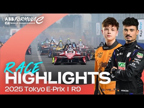 Fast and Frenetic Racing in Japan 👀🍿 | 2025 Tokyo E-Prix Round 9 Highlights