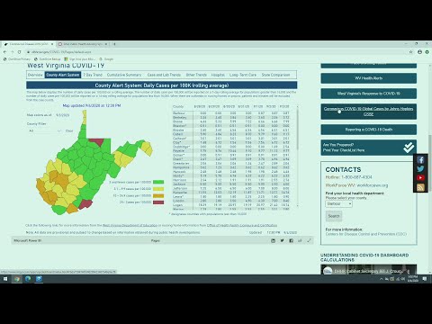 New WV County Alert Map shows Hancock County added to “Yellow” category