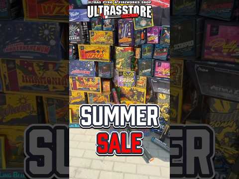 SUMMER SALE 🏖️ - 15% on everything #ultrasstore #sale #pyro