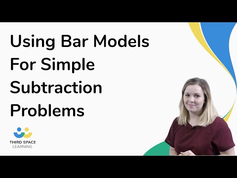 Using Bar Models For Simple Subtraction Problems | Maths Hub | Third ...