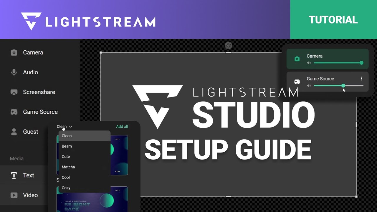 Getting Started with Lightstream Studio
