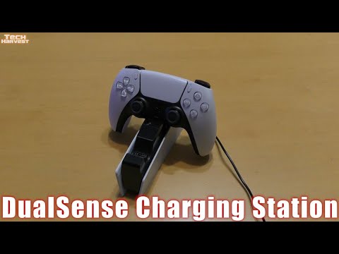 Using The PS5 DualSense Charging Station - PlayStation 5 CFI-ZDS1