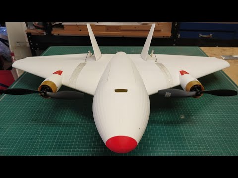 3D file Wingnut 850 Twin .. Flying Wing 🪶 ・3D printer design to ...
