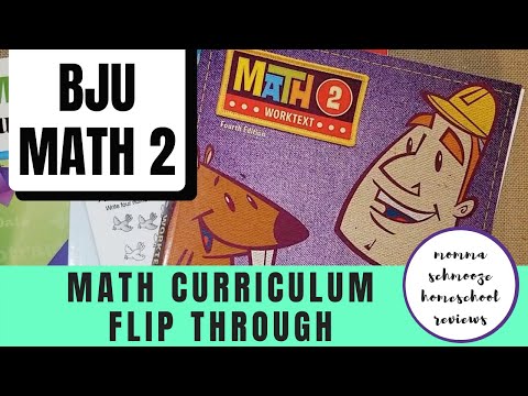 2ND GRADE MATH CURRICULUM || HOMESCHOOL MATH || BJU 2