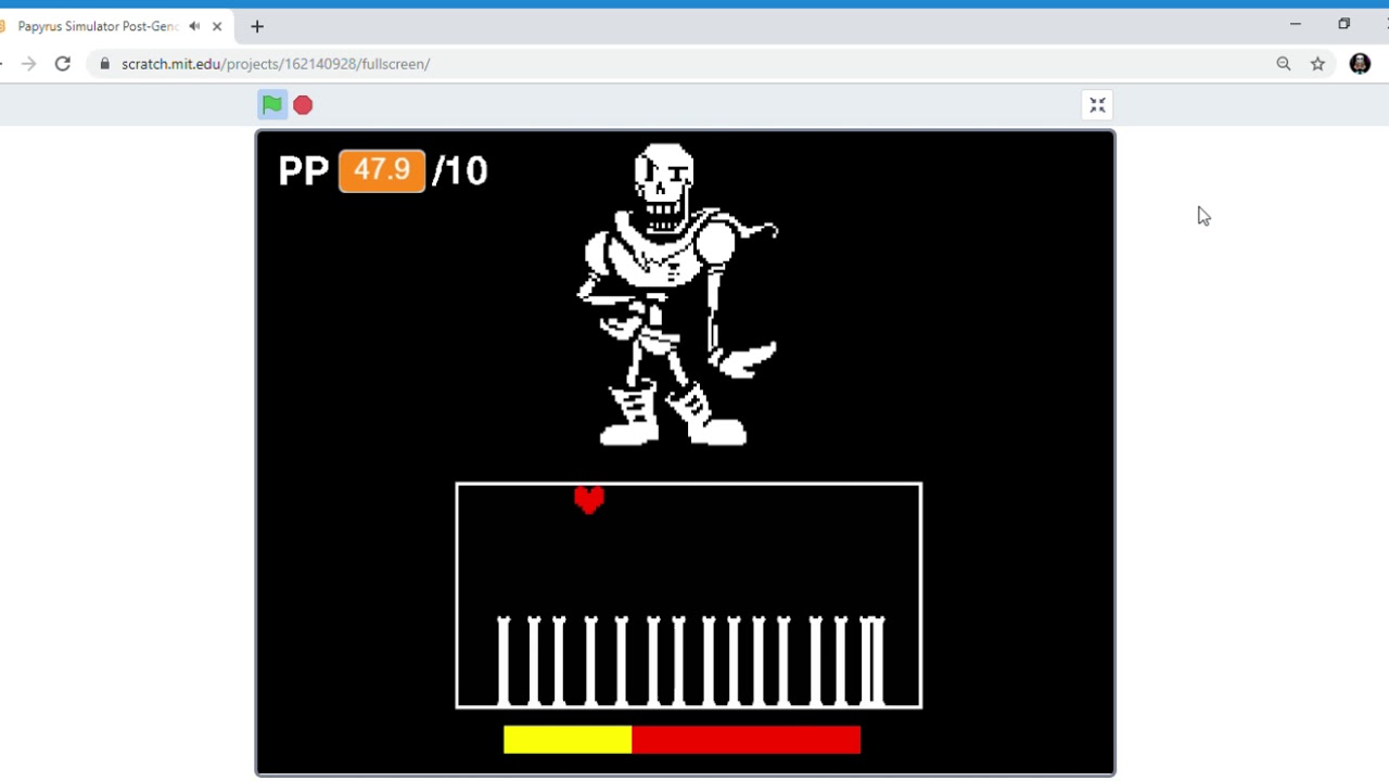 Papyrus true special  attack ( my take)