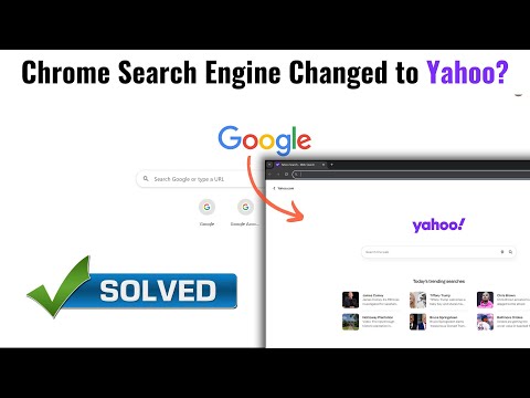 Fix Chrome Search Engine Changing to Yahoo | Restore Google as Default