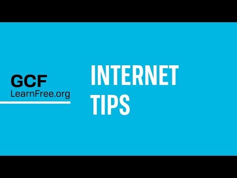 New Course: Internet Tips