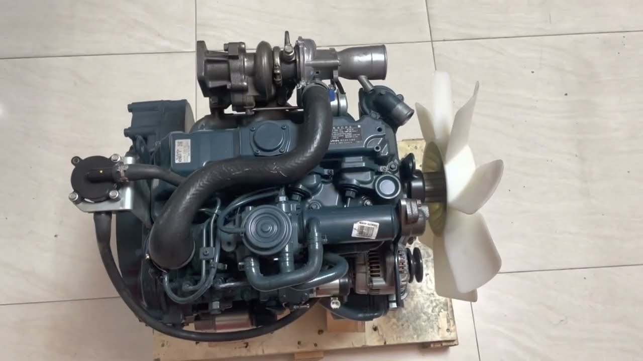 KUBOTA V2607 COMPLETE ENGINE ASSEMBLY
