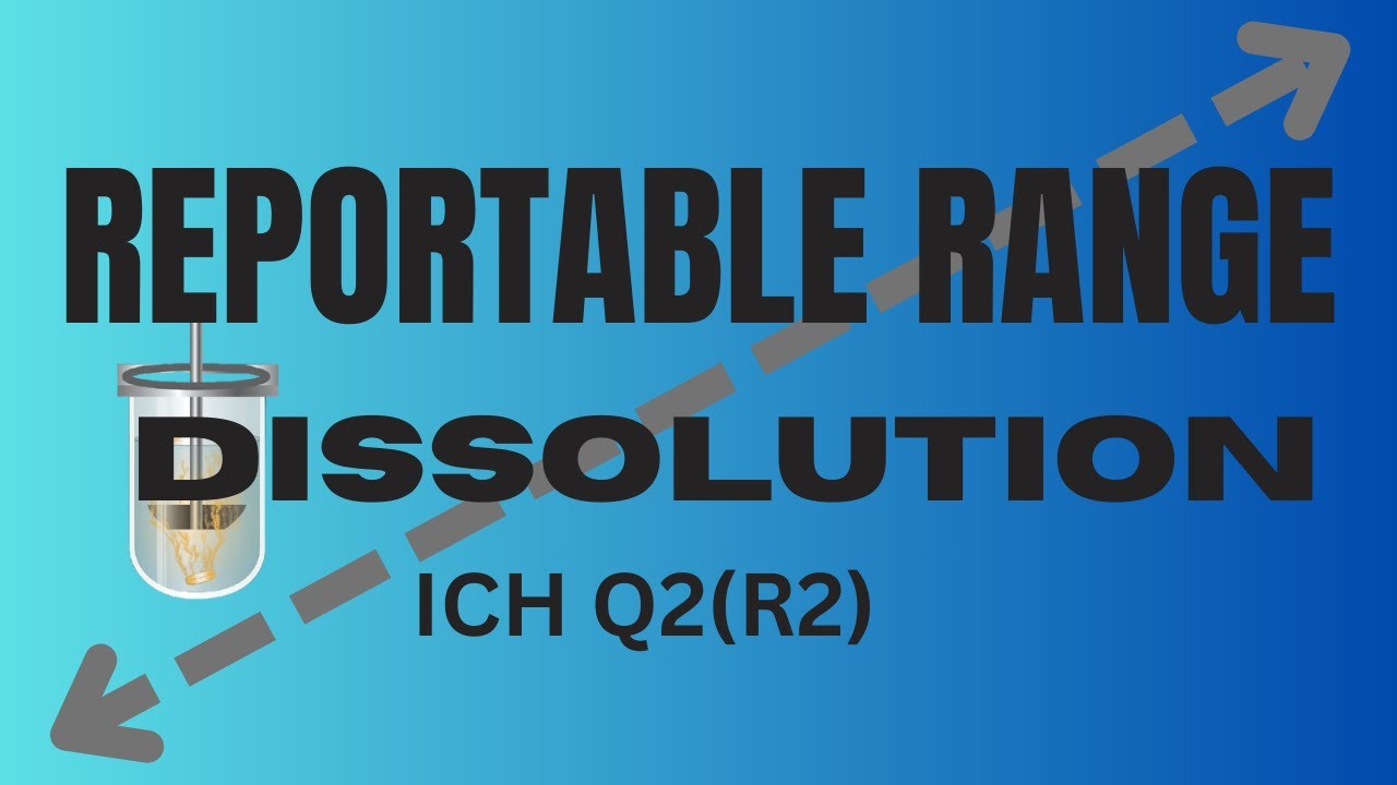 METHOD VALIDATION | REPORTABLE RANGE FOR DISSOLUTION