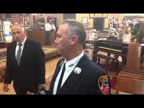 Tunnels to Towers Foundation visits Essis & Sons - Carpet One. #ponews