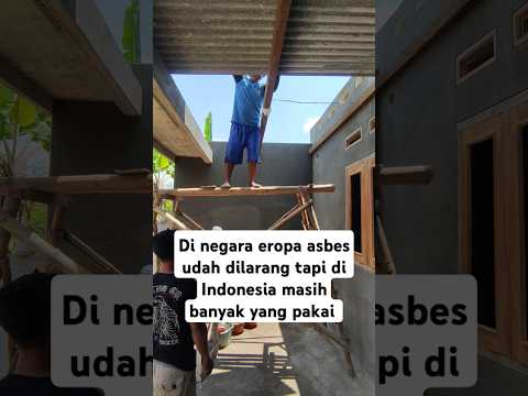 Apakah bahaya menggunakan atap asbes ?