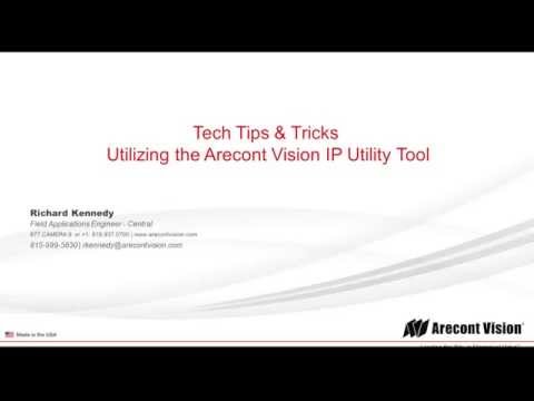 Tech Tips - Utilizing the AV IP Utility Tool