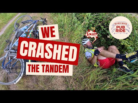 We CRASHED the Tandem! Thorns in the Bum & Cider with the Stig | The Great British Pub Ride Day 3