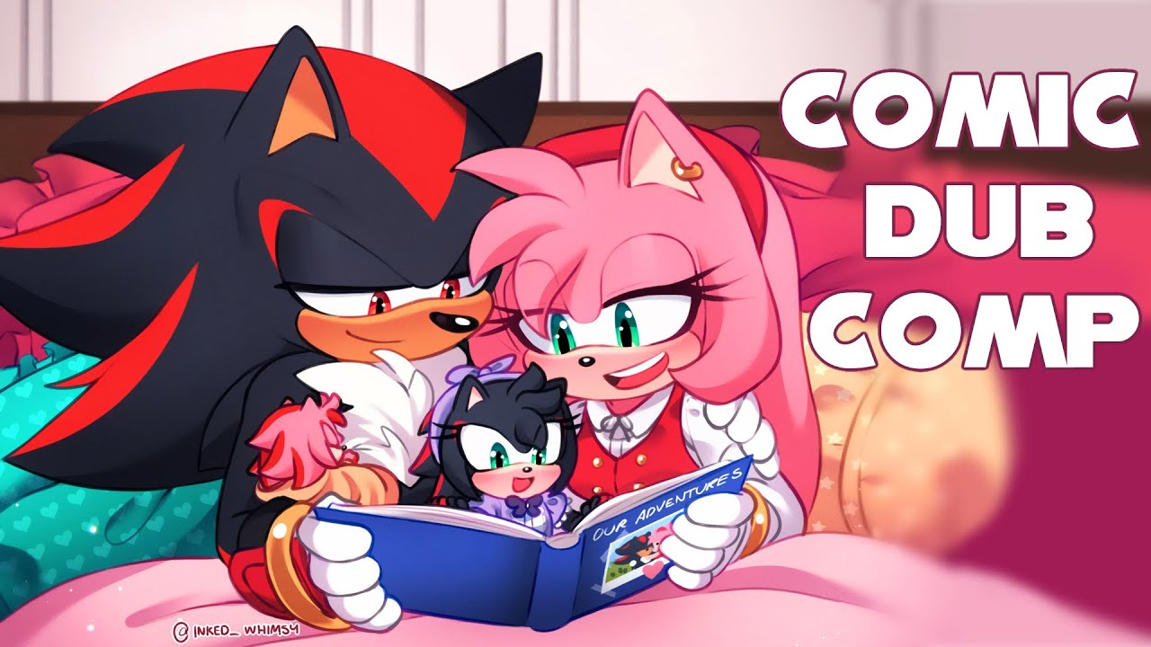 Future Family - Shadamy (Shadow x Amy) Sonic Comic Dub Comp