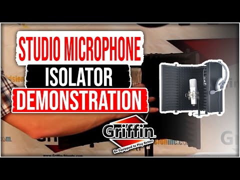 Studio Microphone Diffuser Isolation Sound Absorber Foam | Reverb