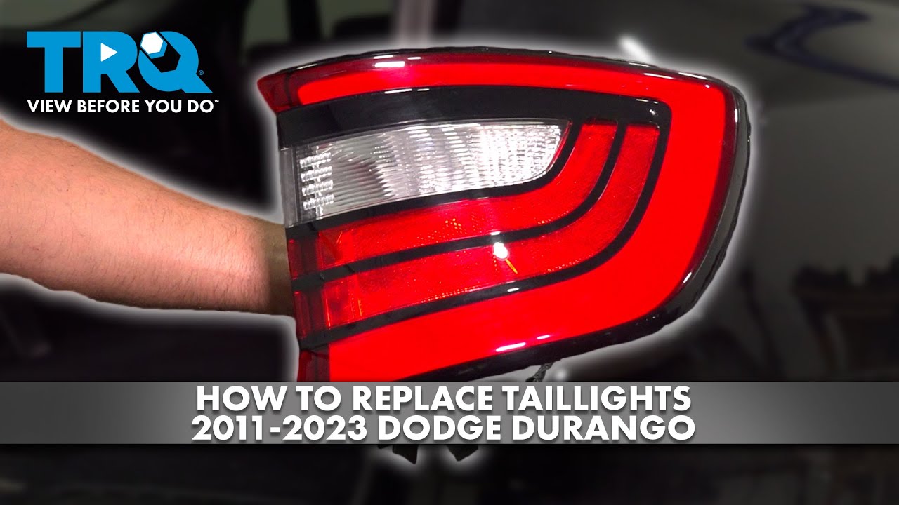 How to Replace Taillights 2011-2025 Dodge Durango