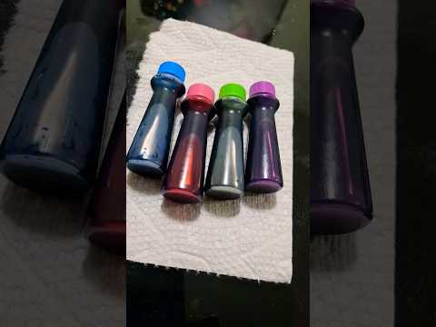 Mixing food coloring together What design will it make?? #slime #colorful #trendingshorts