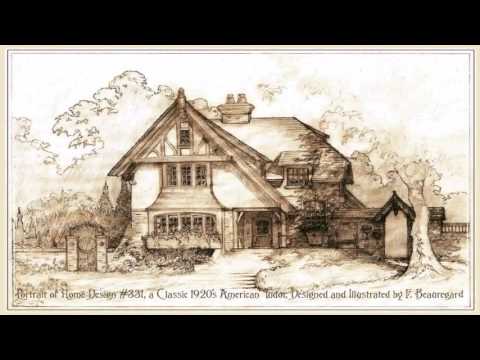 Tudor Style Cottage House Plans (see description) (see description)