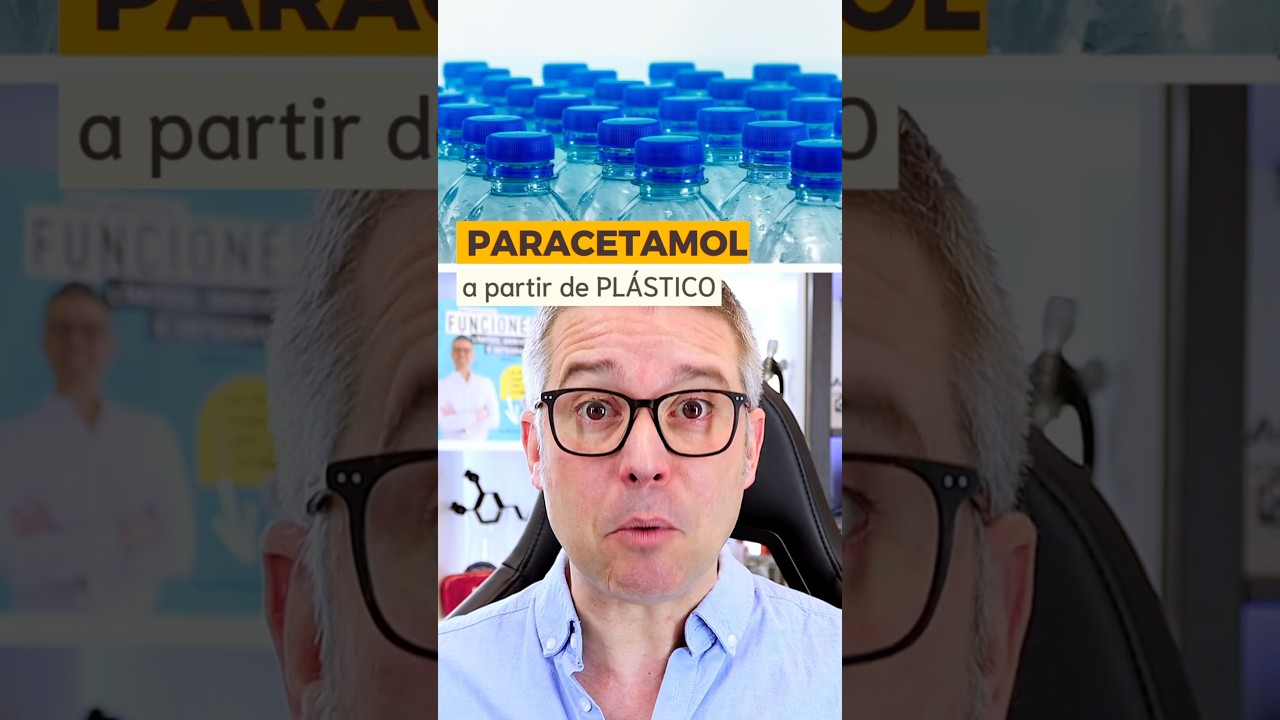 They create PARACETAMOL 💊 from PLASTIC #science #curiosities #education