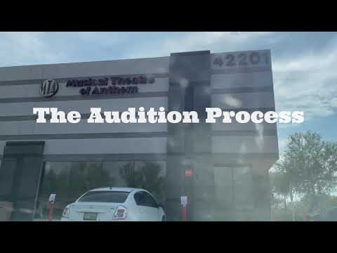 AUDITION PROCESS – Musical Theatre of Anthem