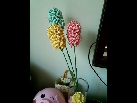 how to make origami Hyacinth flowers. | The Secrets of Origami
